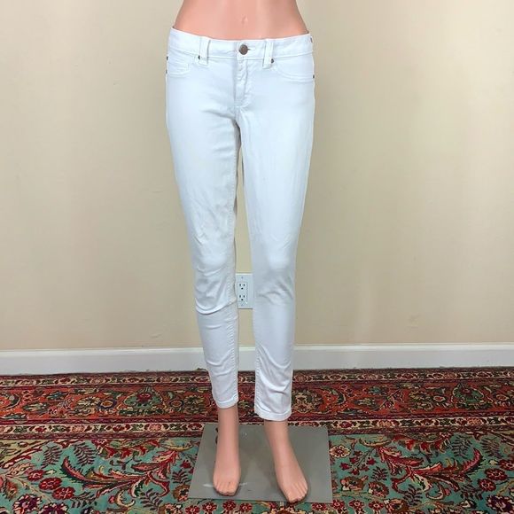 GENERRA | Jeans | Generrawomenssz 5 White Cotton Spandex Blend Low Rise ...